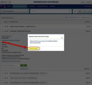 AMEX Dispute Charge | Million Mile Secrets