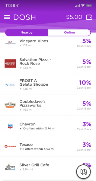 Dosh App Review: Effortless Savings up to 10% | Million Mile Secrets
