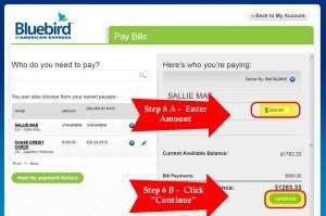 How to Use Bluebird "Pay Bills" to Pay Rent, Mortgage, Credit Cards ...