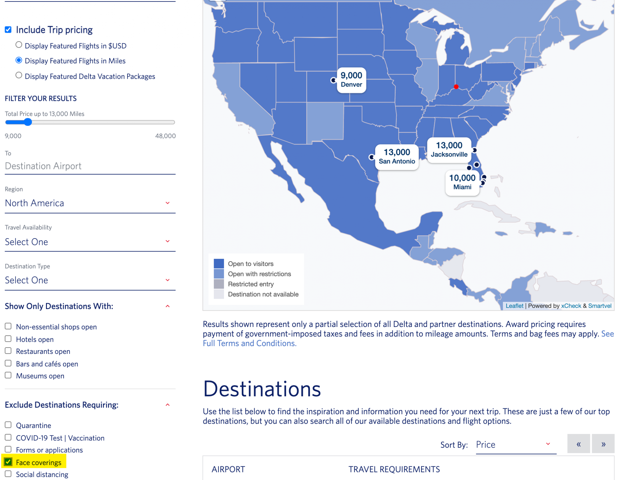 Delta's Discover map helps find cheap flights | Million Mile Secrets