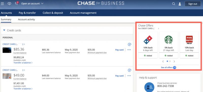 How to use Chase Offers | Million Mile Secrets