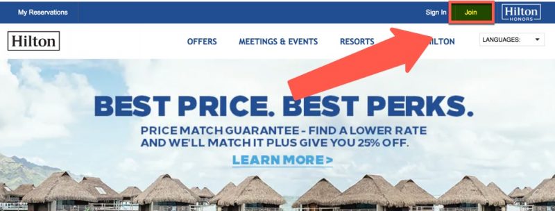 How to Setup a Hilton Account - It Takes All of a Minute | Million Mile ...