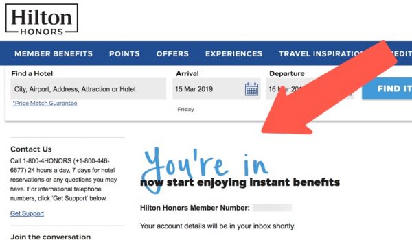 How to Setup a Hilton Account - It Takes All of a Minute | Million Mile ...