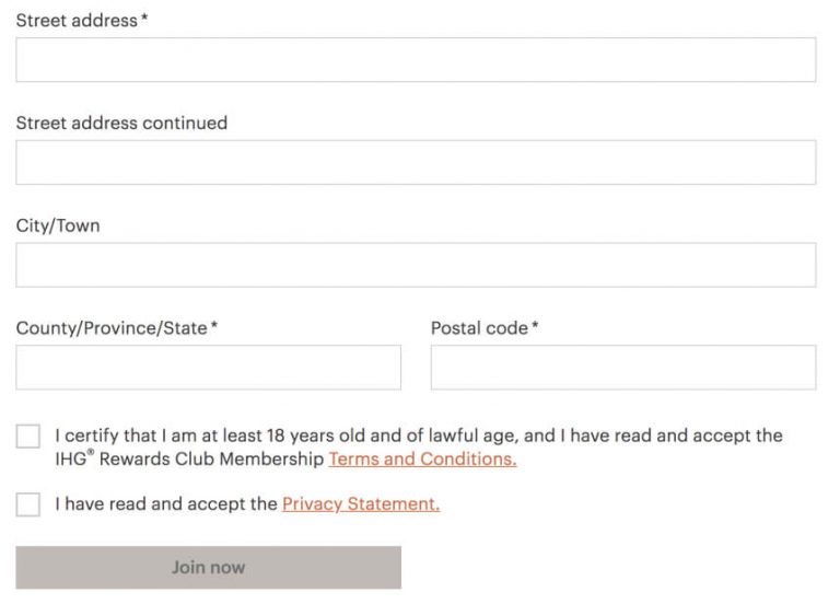 How to set up a IHG account | Million Mile Secrets