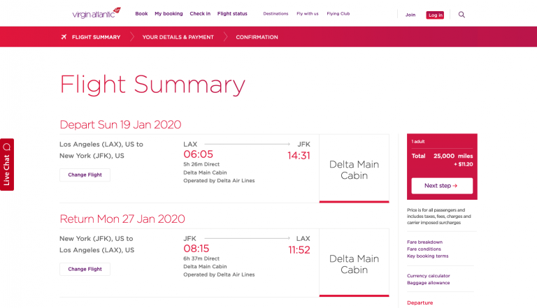 Virgin Atlantic credit card review | Million Mile Secrets