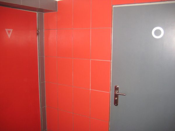 Circle and Triangle Toilet Signs | Million Mile Secrets